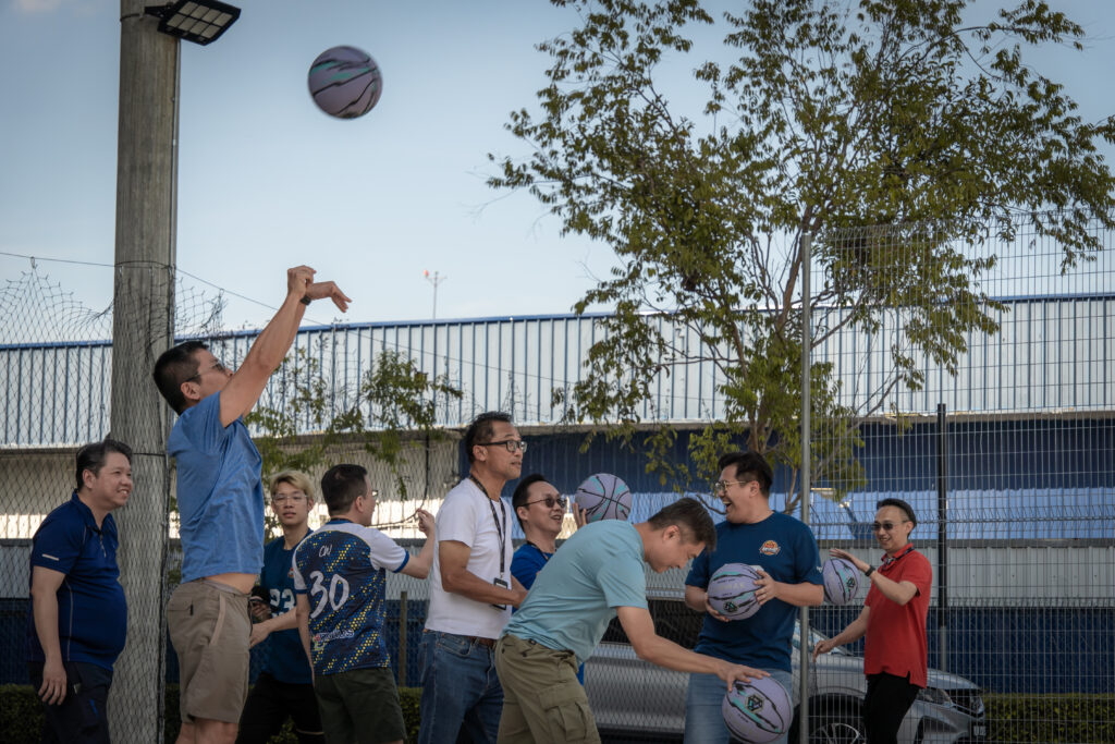 Aemulus' Basketball Court Opening Ceremony - Aemulus Corporation Sdn Bhd